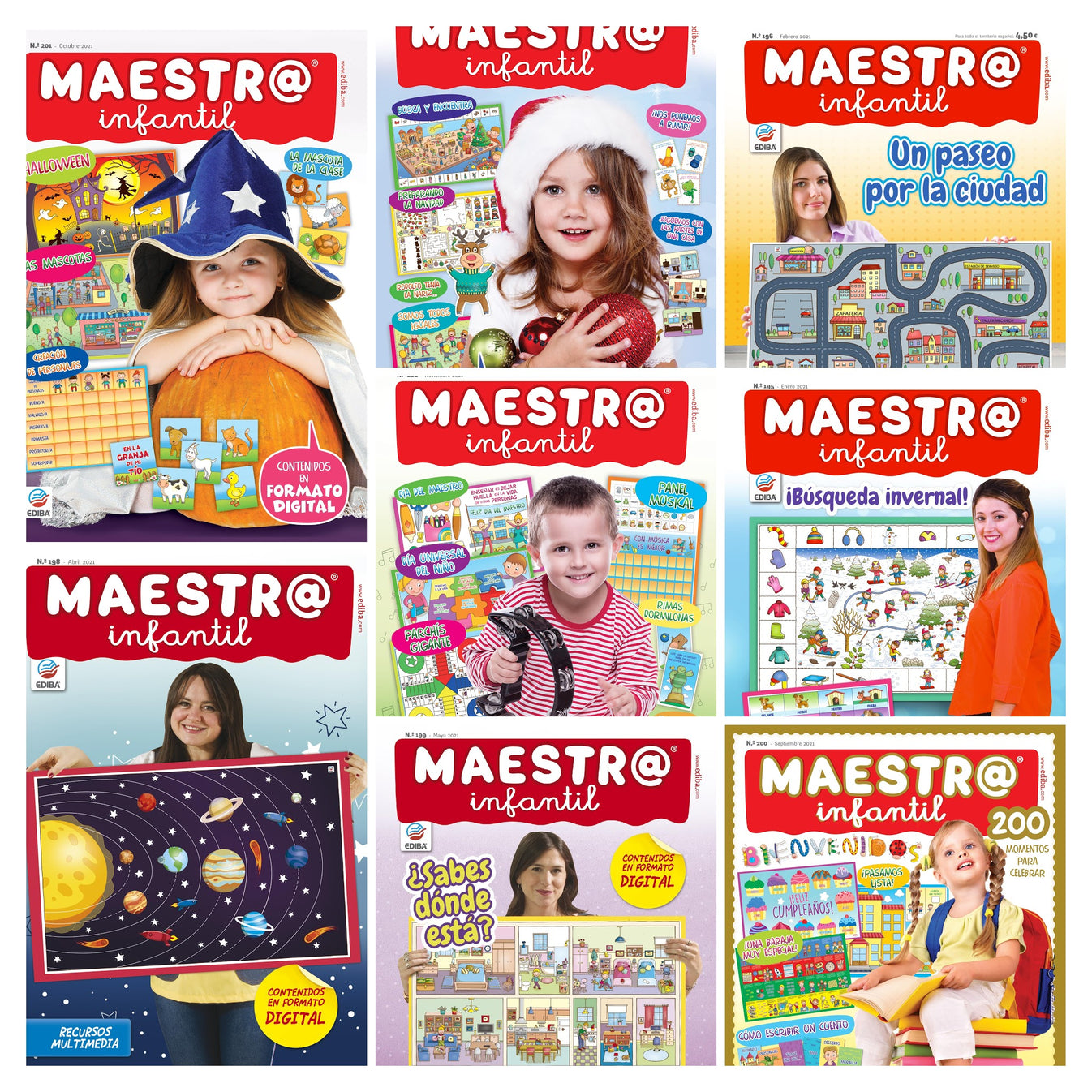 Maestr@ Infantil - Material Complementario 2021 – EDIBA EUROPA