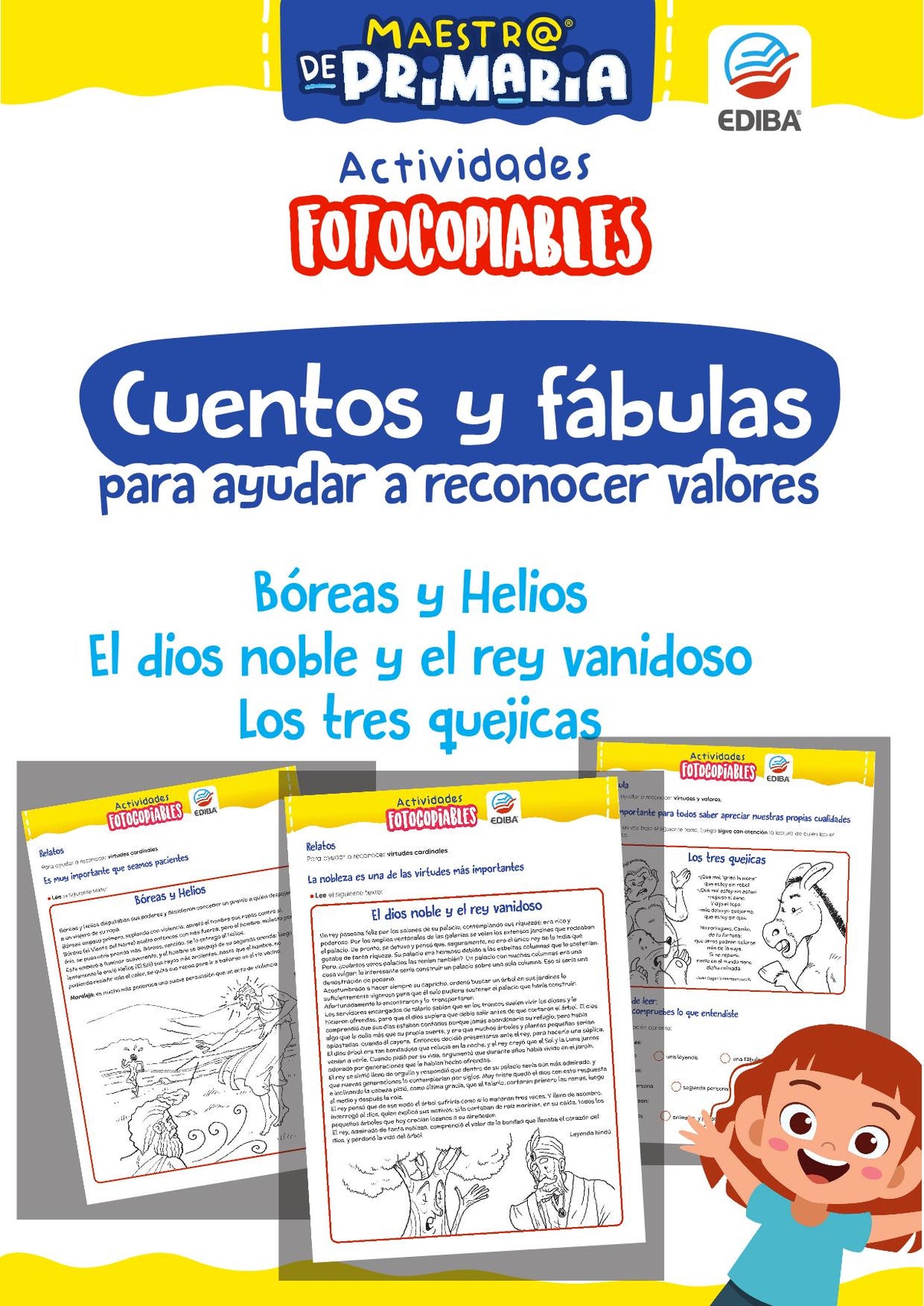 Actividades Fotocopiables: Cuentos y Fábulas – EDIBA EUROPA