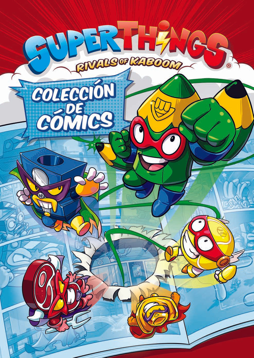 Libro Colección de Cómics Superthings Nº 1 – EDIBA EUROPA
